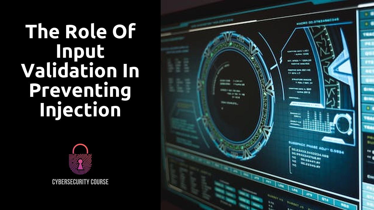 The Role Of Input Validation In Preventing Injection Attacks
